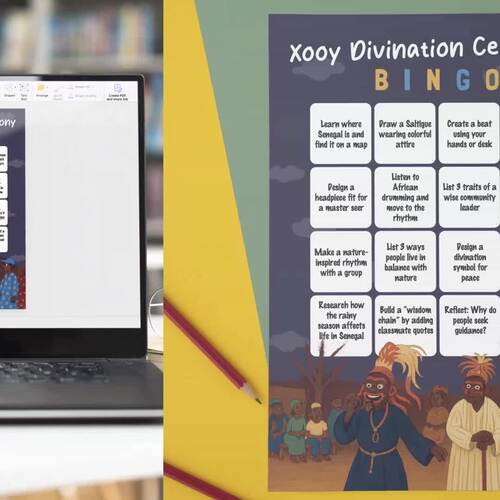 Xooy Divination Ceremony Bingo | Classroom Activity for Mindfulness ...