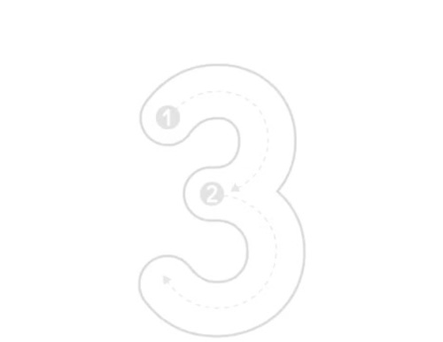 Preschool Numbers Tracing Worksheet, Handwriting Practice, Basic ...