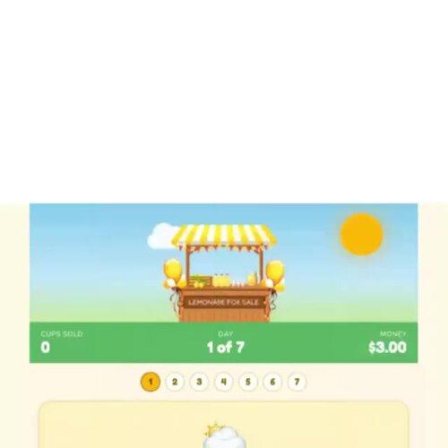 Lemonade Stand Economics Simulation | Print & Go Data Collection Bar Graph