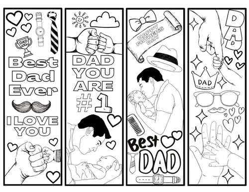 Father’s Day Activities Bundle | Printable Worksheets, Coloring & Games ...