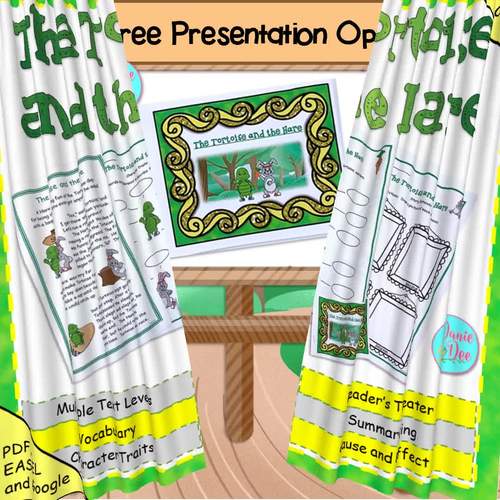 Aesop's Fable: "The Tortoise and the Hare" Reading Comprehension Resource