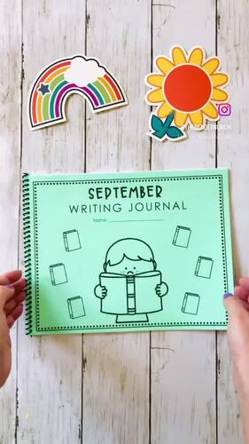Monthly Writing Journals for Special Education - Year-Long Bundle