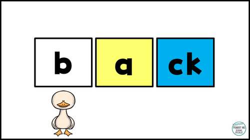 Digraph CK Digital Blending Boards | Final CK | Science of Reading Phonics