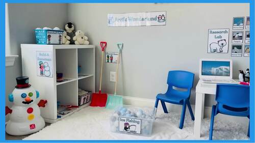 Winter Dramatic Play Ideas by ClubbhouseKids | TPT