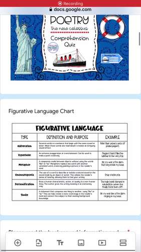 Google Classroom DISTANCE LEARNING | The New Colossus | TpT