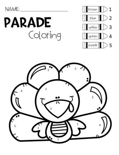 Hurrah for the Thanksgiving Day Parade Activity Pack for Early Learners