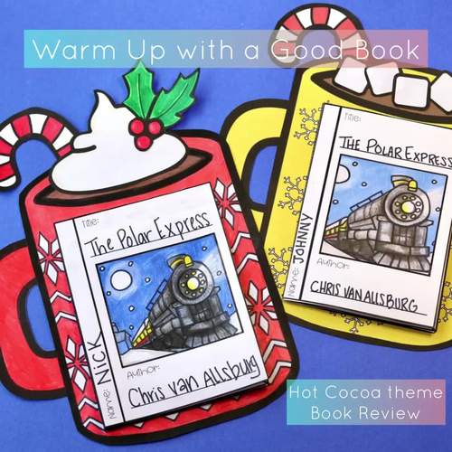 Warm Up with a Good Book | Hot Chocolate Theme Book Review | TPT