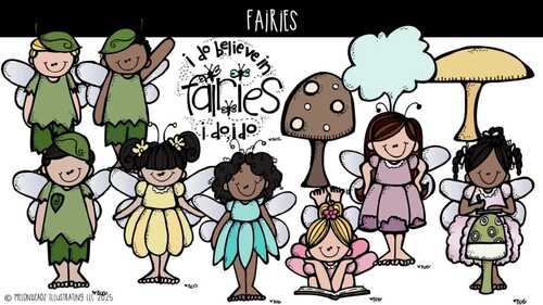 Fairies clip art Mushroom clip art Pixie clip art COMBO PACK | TPT
