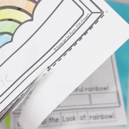 Kindergarten Simple Sentences Building Activities for March | Spring