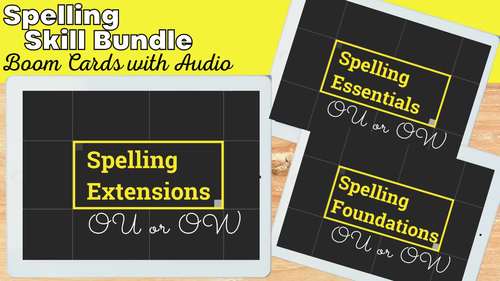 OU OW Orton Gillingham Boom Cards - Spelling Skills Games & Activities ...