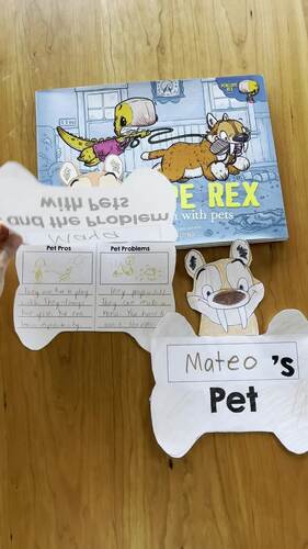 Penelope Rex and the Problem with Pets Book craft: My Pet - Pros and ...