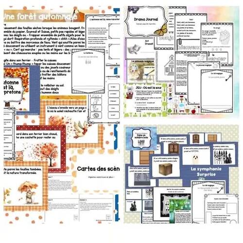 FRENCH DRAMA FALL BUNDLE by Sous le Saule | TPT