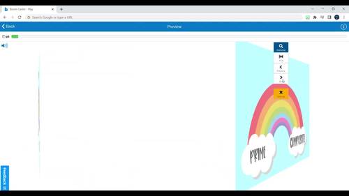 Prime or Composite Numbers Boom Cards by Hands on Learning LLC | TpT