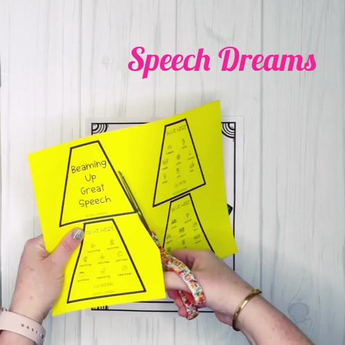 Alien Outer Space Speech Therapy Activity by Speech Dreams | TPT