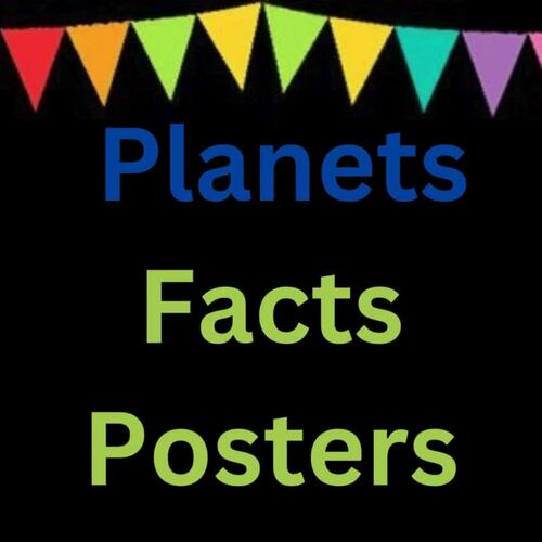 Solar System, Space - Planet Facts Posters & Coloring - Preschool ...