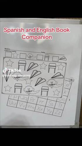 David va al colegio David goes to school Spanish David goes to school