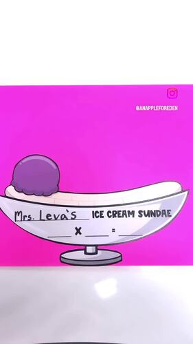 Equal Groups Multiplication Craft | Sweet Multiplication Ice Cream ...