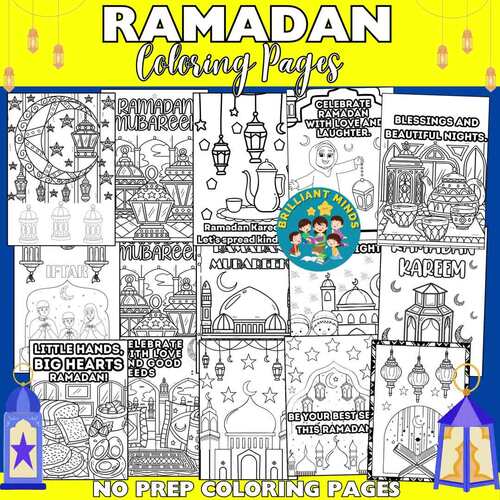 Ramadan Coloring Pages-Ramadan Coloring Pages Sheets Activities-Islamic ...