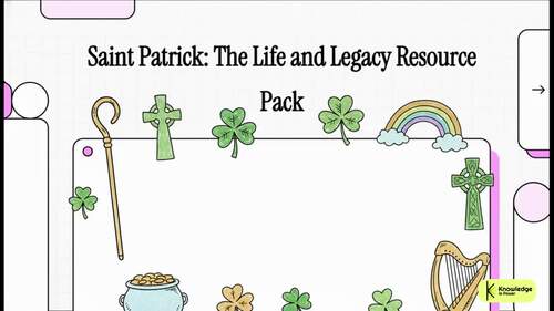 St Patricks Day | Holy Trinity Religion Lesson & Activities | TPT