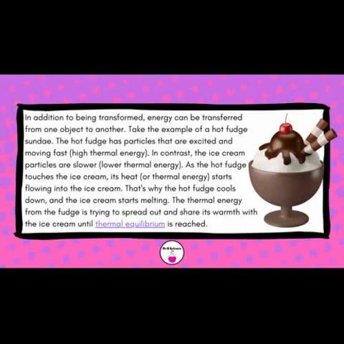 Thermal Energy Problem-Based Lesson by DrBScience | TPT
