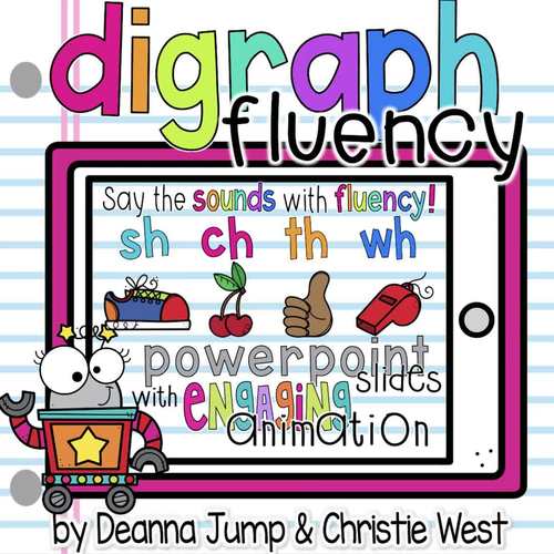 Digraph Fluency Digital Interactive Slides Science of Reading by Deanna ...