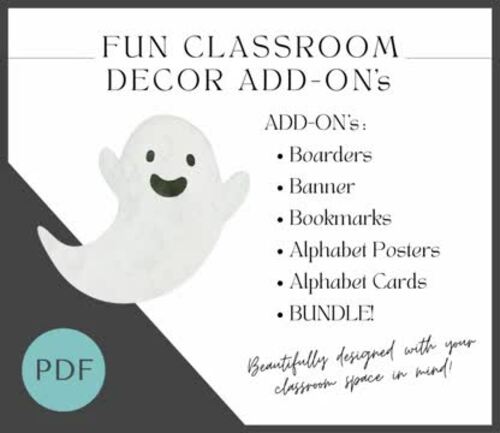 HALLOWEEN Banner! by Curiosity Academy | TPT