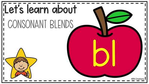 L Blend Slides GL l L Blends Google Slides | Phonics Teaching Slides