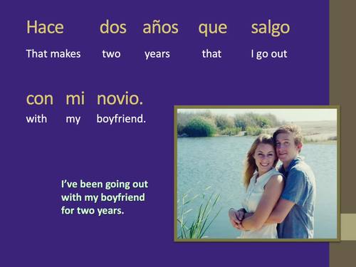 Spanish Hace que | Desde Cuándo PowerPoint and TPR Story | TPT