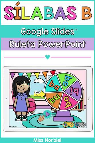 Sílabas con B | ba be bi bo bu | Google Slides™ | Spanish Syllables ...