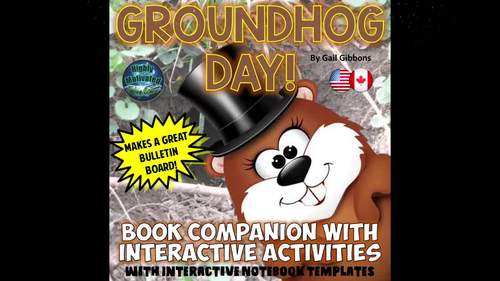 Groundhog Day Book Companion with Differentiated Interactive Notebook ...