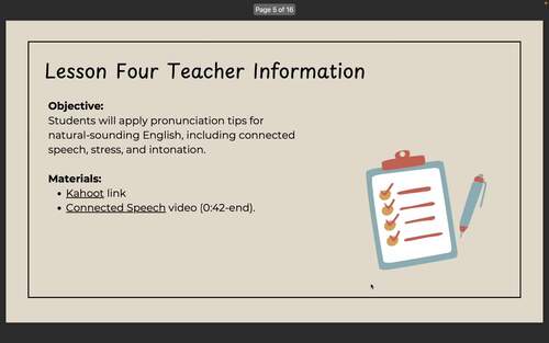 Phonetics Lesson 4: Connected Speech, Stress, and Intonation (B2-C2)