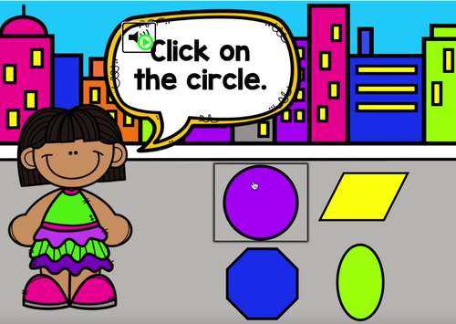 Identify 2D Shapes including Real Life 2D Shapes Geometry Boom Cards