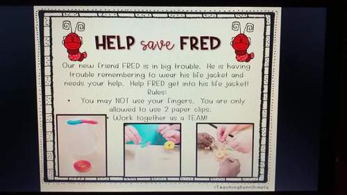 Save Fred - Help Save Fred by Teaching Dunn Simply | TPT