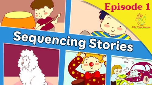 Sequencing stories video 1 by Teacher Kathy - California - Visual Learning