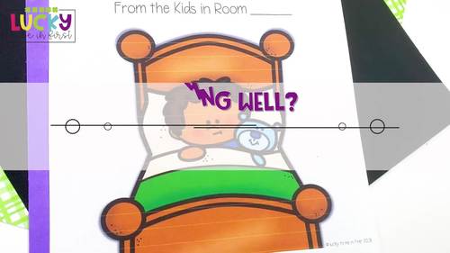 Feel Better Books {Get Well Books} by Lucky Learning with Molly Lynch