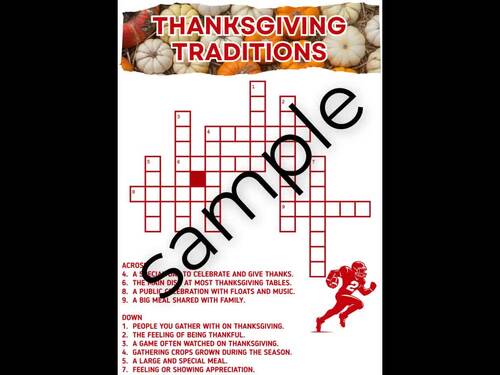 Thanksgiving Puzzles Bundle Traditions Food Piligrims History Grades 2-5