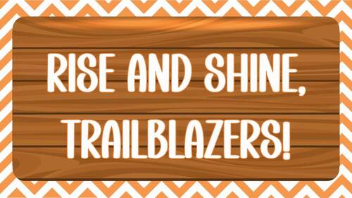PreK-2 Editable Morning Meeting Slides: Schedule, Rotations, Classroom ...