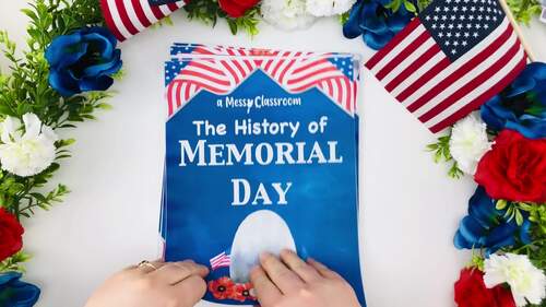 Memorial Day Text 2nd Grade Nonfiction Reading Unit RI.2.2 Main Topic ...