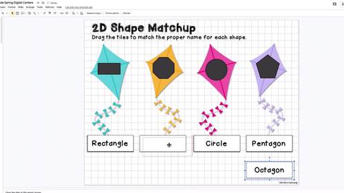 2nd Grade Spring Digital Math Centers by Kristin Kennedy | TPT