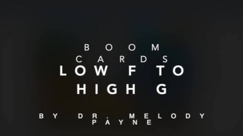 Note Naming Music BOOM™ Cards - Treble & Bass Clef Low F to High G for ...