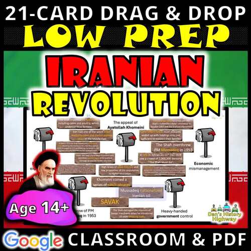Causes of the 1979 Iranian Revolution | Digital Card Sort Activity ...