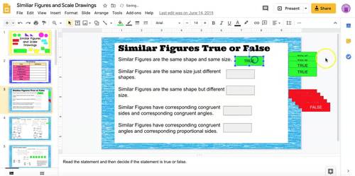 Similar Figures And Scale Drawings Digital Activity Teks 7 5a And 7 5c