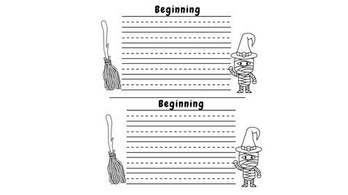 Book Report Template - Halloween Theme by themudpiestudio | TPT