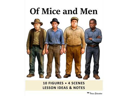 Of Mice and Men | Interactive Novel Study Activity for Middle and High ...