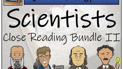 Famous Scientists Volume 2 Close Reading Activity Bundle | 3rd Grade ...