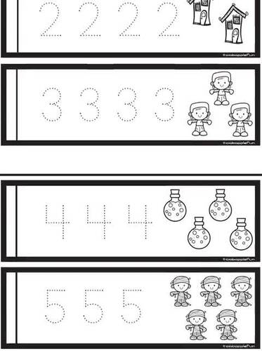 Halloween Tracing Numbers - preschool, kinder and first graders | TPT