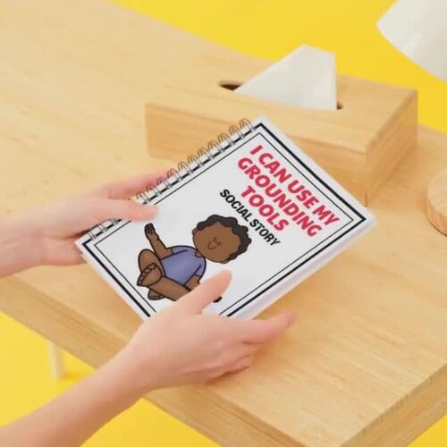 Grounding Techniques Social Story W/ Poster & Self Reflection Sheet ...
