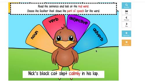 Parts of Speech Task Cards - Nouns, Verbs, Adjectives, Adverbs | Boom ...