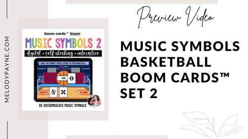 Music Symbols Boom™ Cards Elementary to Intermediate Piano Set 2 ...