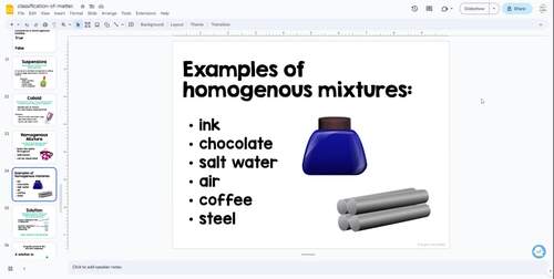 Classification of Matter: Atoms, Elements, Compounds, and Mixtures
